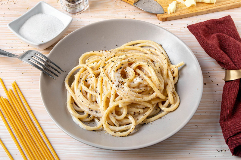 Pasta cacio e pepe